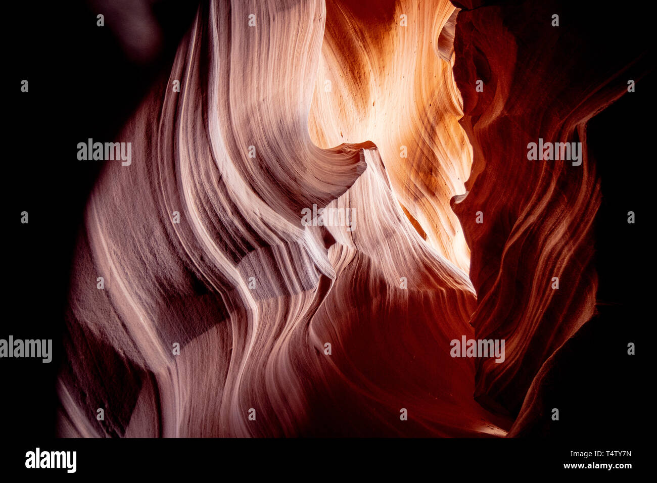 Upper Antelope Canyon in Ariziona Stock Photo - Alamy