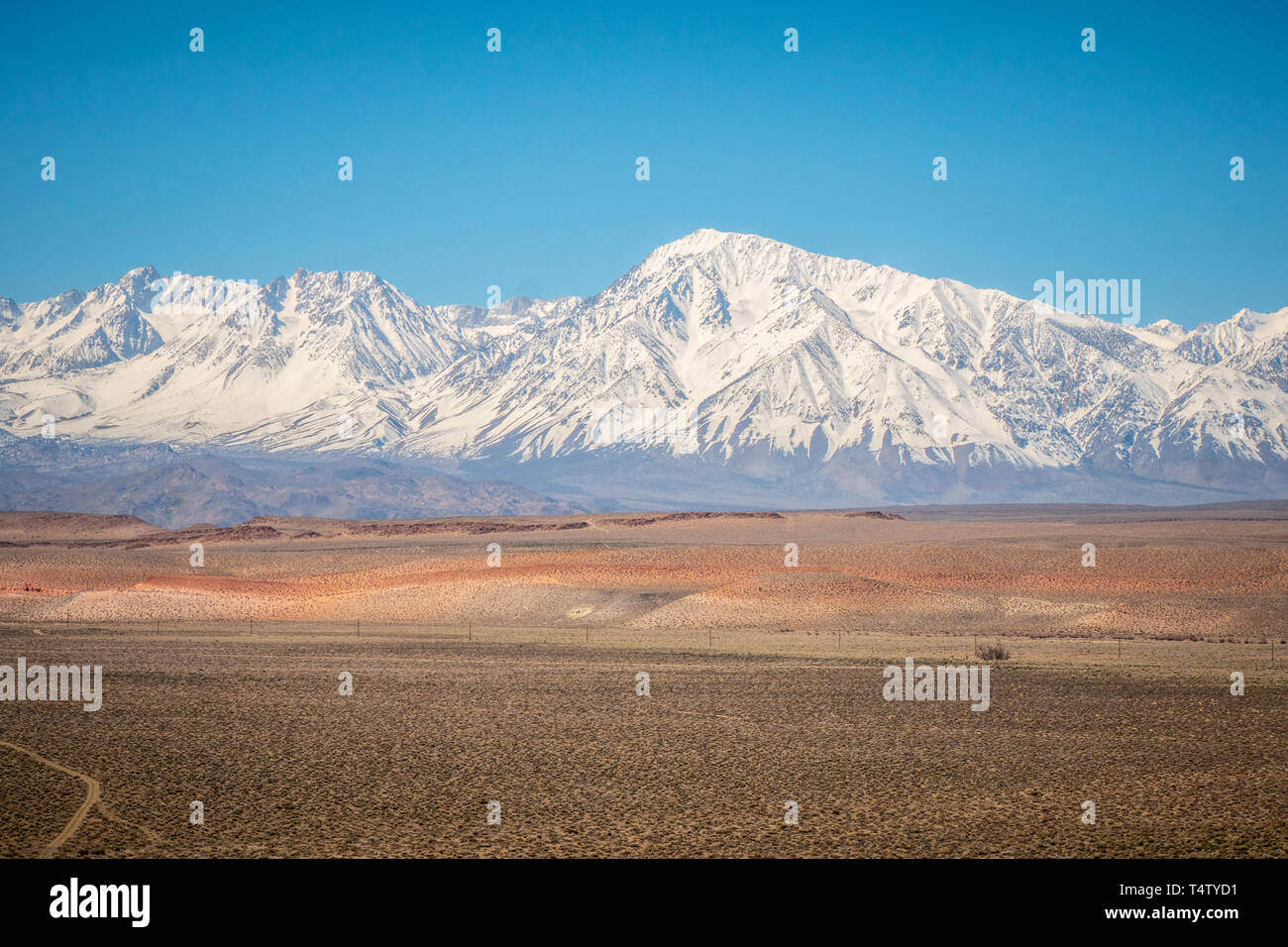 Infinite landscape in the Sierra Nevada Stock Photo - Alamy