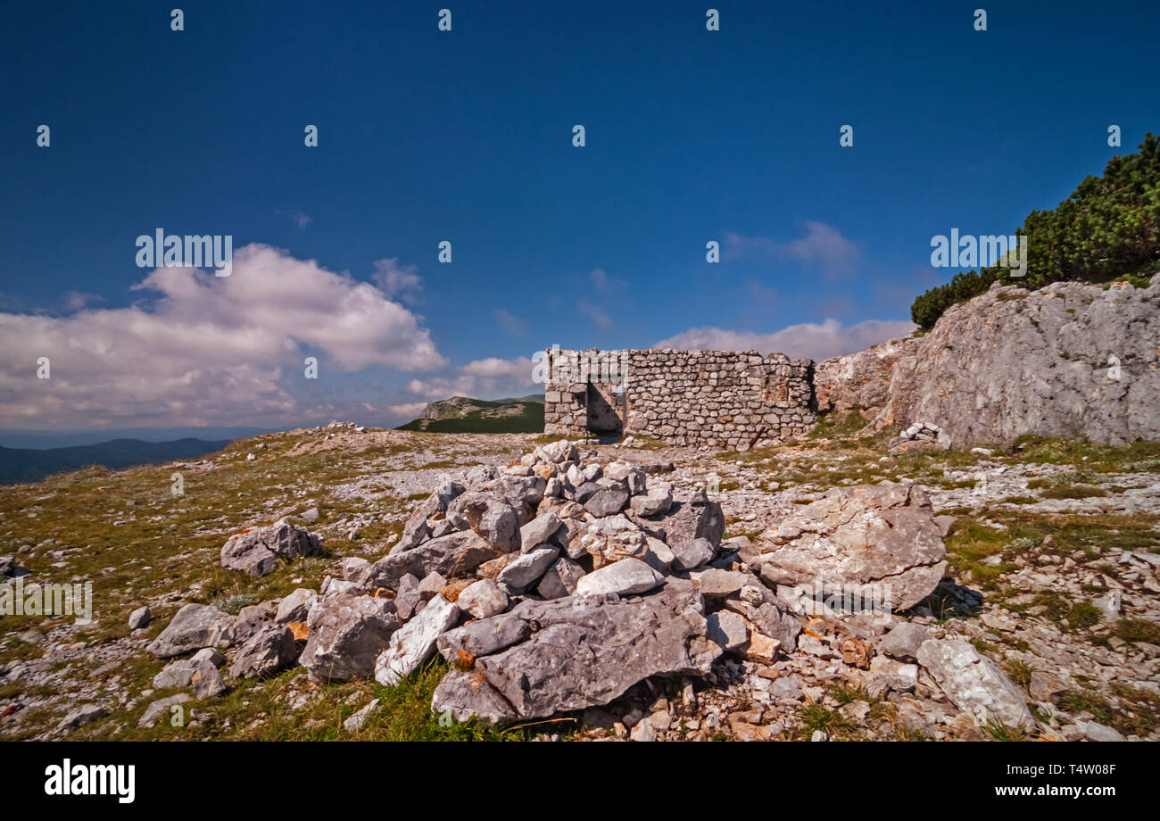 Hiking at the Rax in the Raxalpe Stock Photo - Alamy
