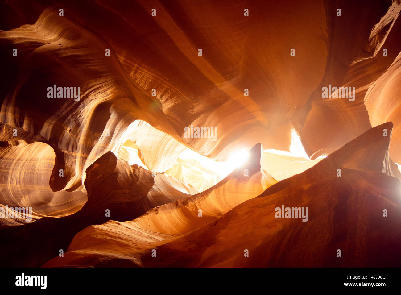 Upper Antelope Canyon in Ariziona Stock Photo - Alamy