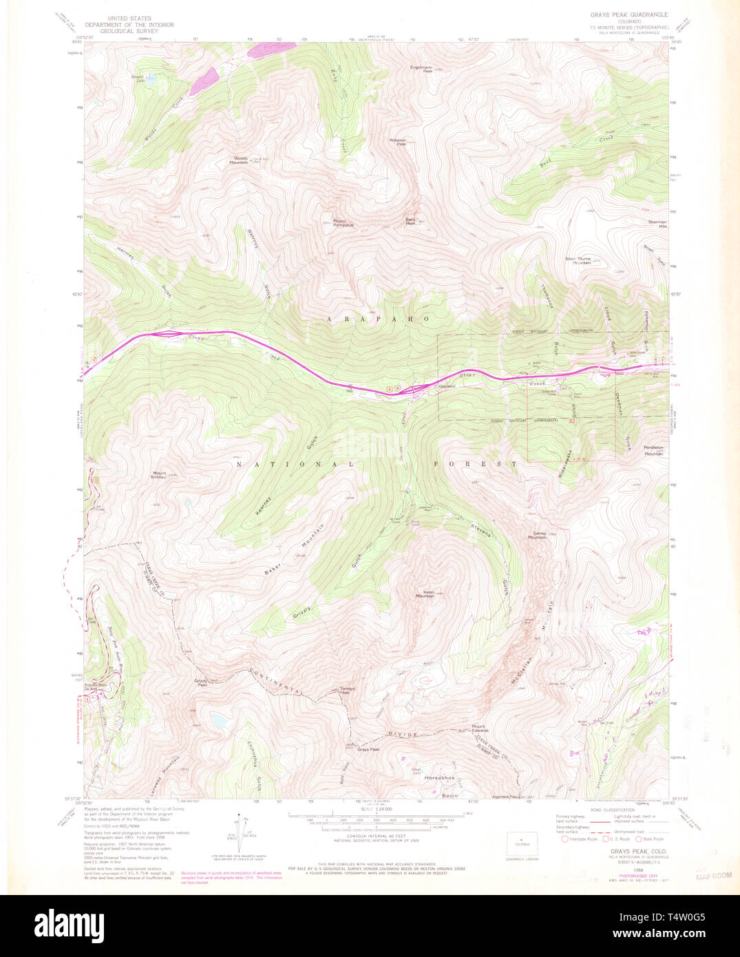 Grays historical maps hi-res stock photography and images - Alamy