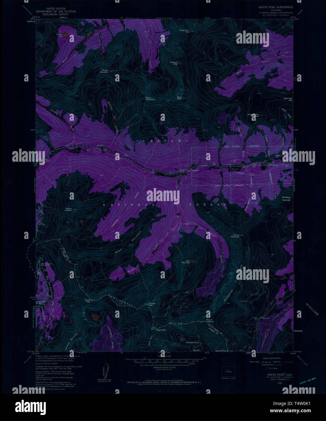 Grays geological map hi-res stock photography and images - Alamy