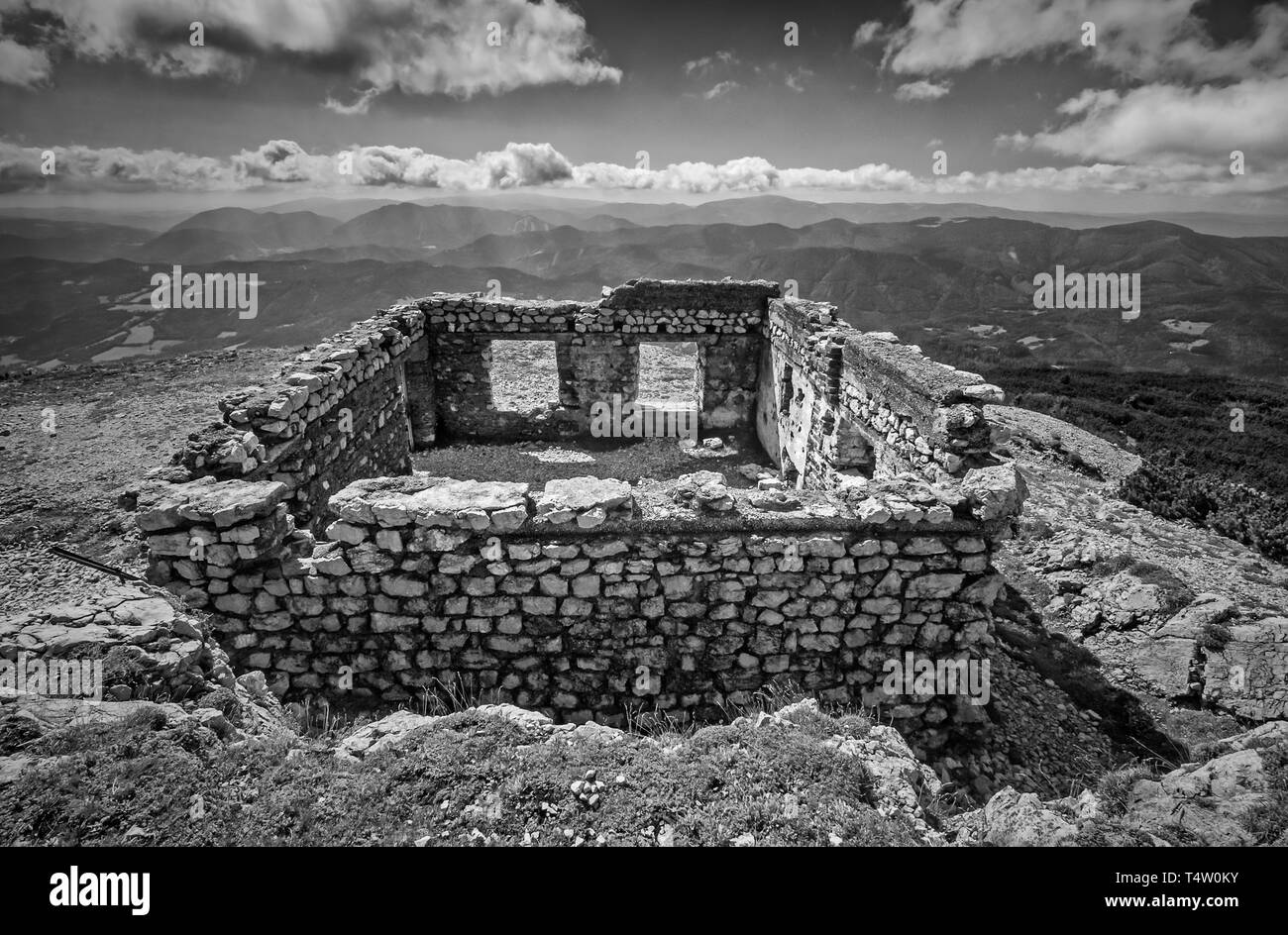 Hiking at the Rax in the Raxalpe Stock Photo - Alamy