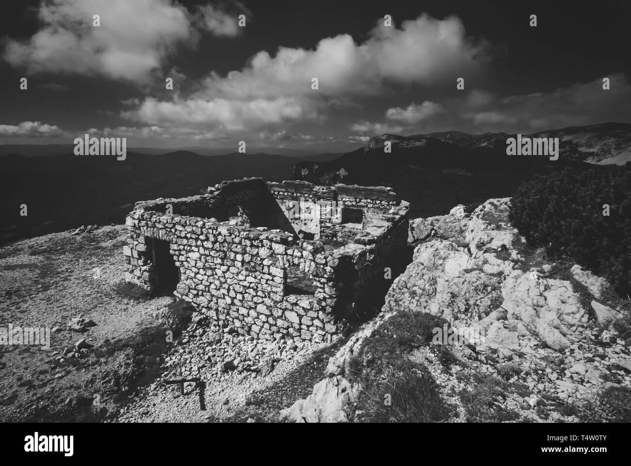 Hiking at the Rax in the Raxalpe Stock Photo - Alamy