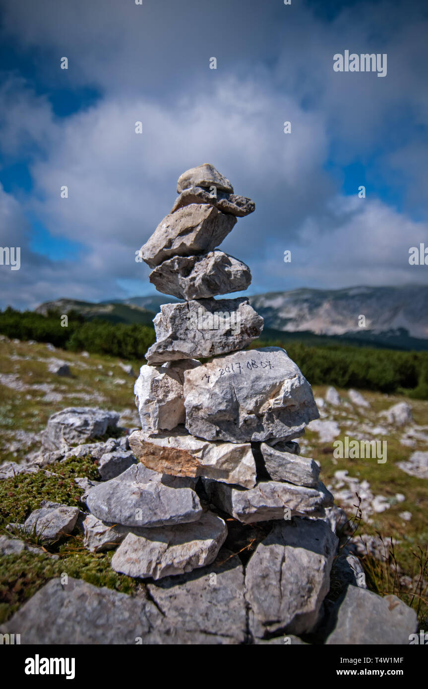Hiking at the Rax in the Raxalpe Stock Photo - Alamy