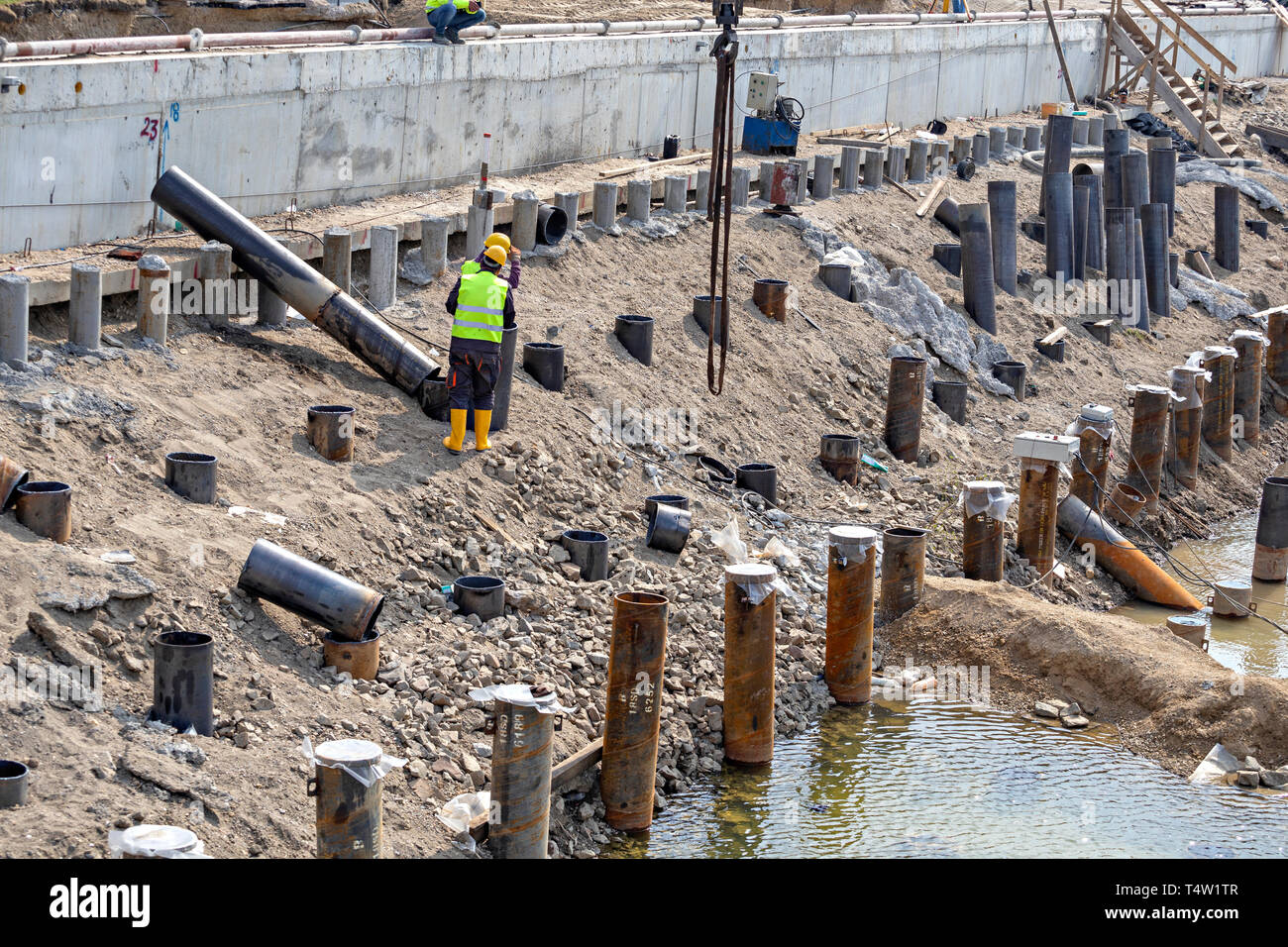 Bank revetment hi-res stock photography and images - Alamy