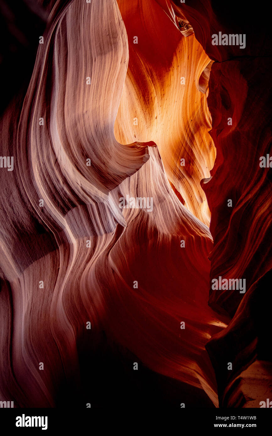 Beautiful Upper Antelope Canyon Stock Photo - Alamy