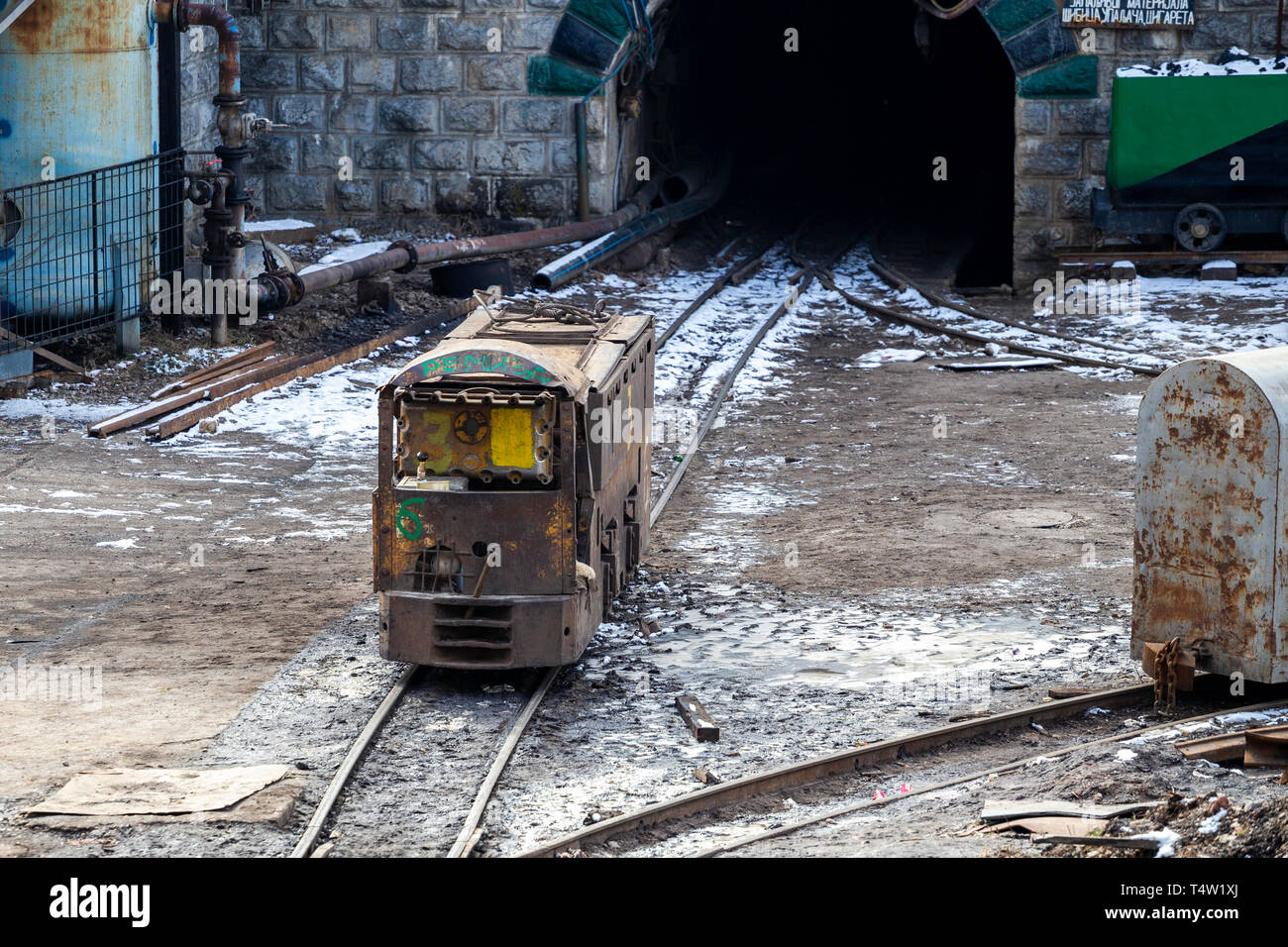 Mining Locomotive High Resolution Stock Photography and Images - Alamy