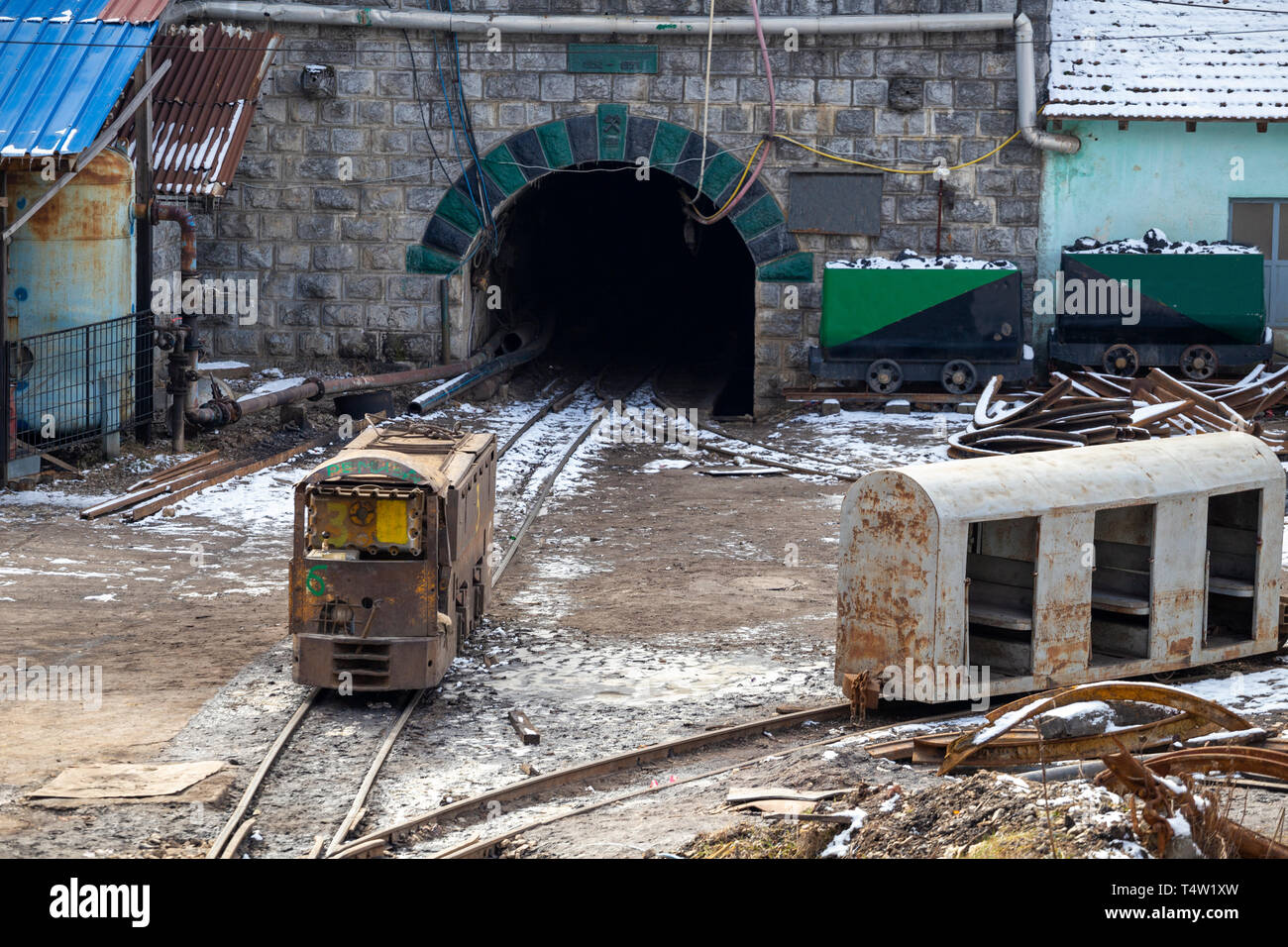 Mining Locomotive High Resolution Stock Photography and Images - Alamy