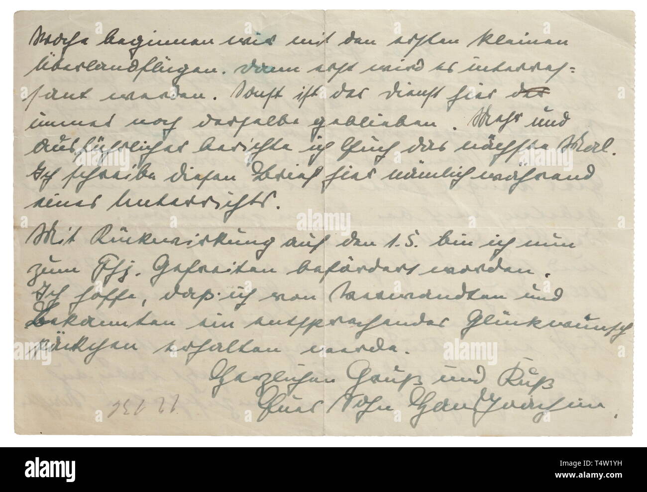 Hand written letter hi-res stock photography and images - Alamy