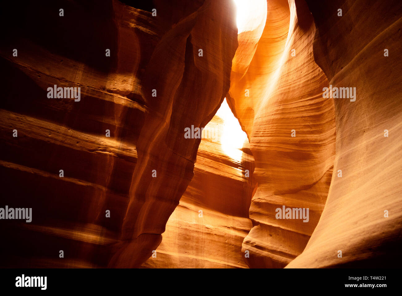 Upper Antelope Canyon in Ariziona Stock Photo - Alamy
