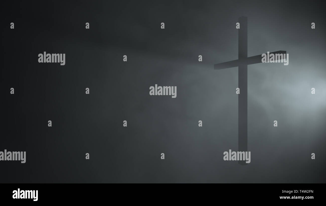 3d illustration 3d rendering 3d render catholic catholics cross ...