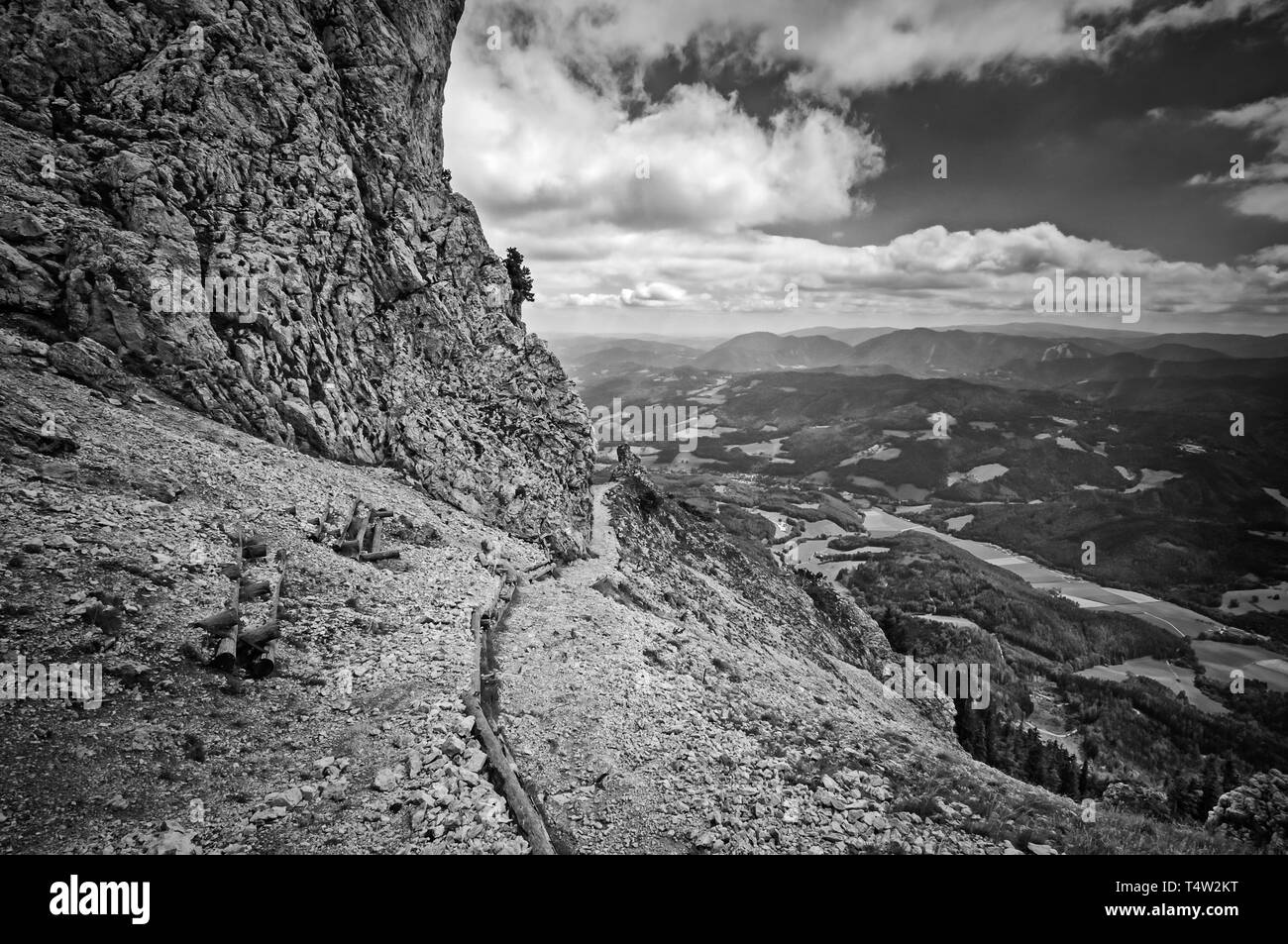 Hiking at the Rax in the Raxalpe Stock Photo - Alamy