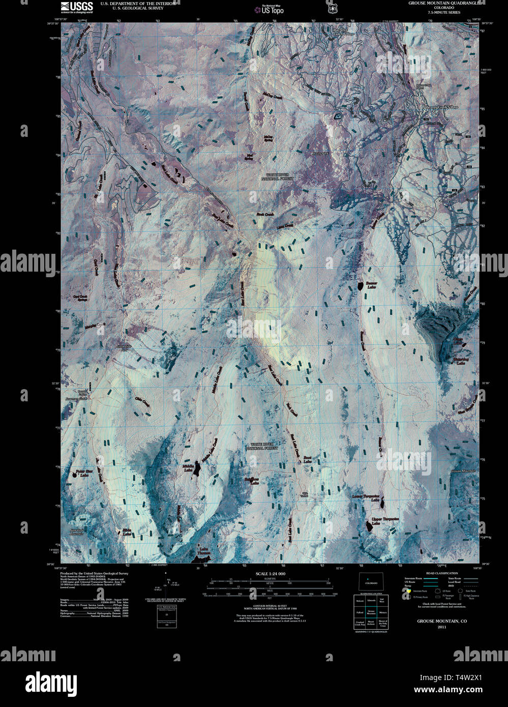 Map of grouse mountain hi-res stock photography and images - Alamy