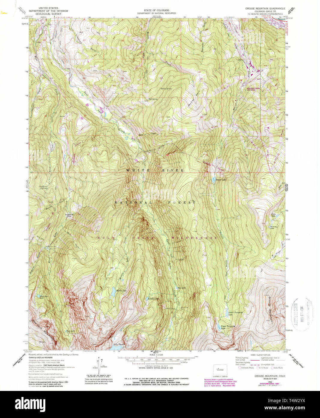 Map of grouse mountain hi-res stock photography and images - Alamy