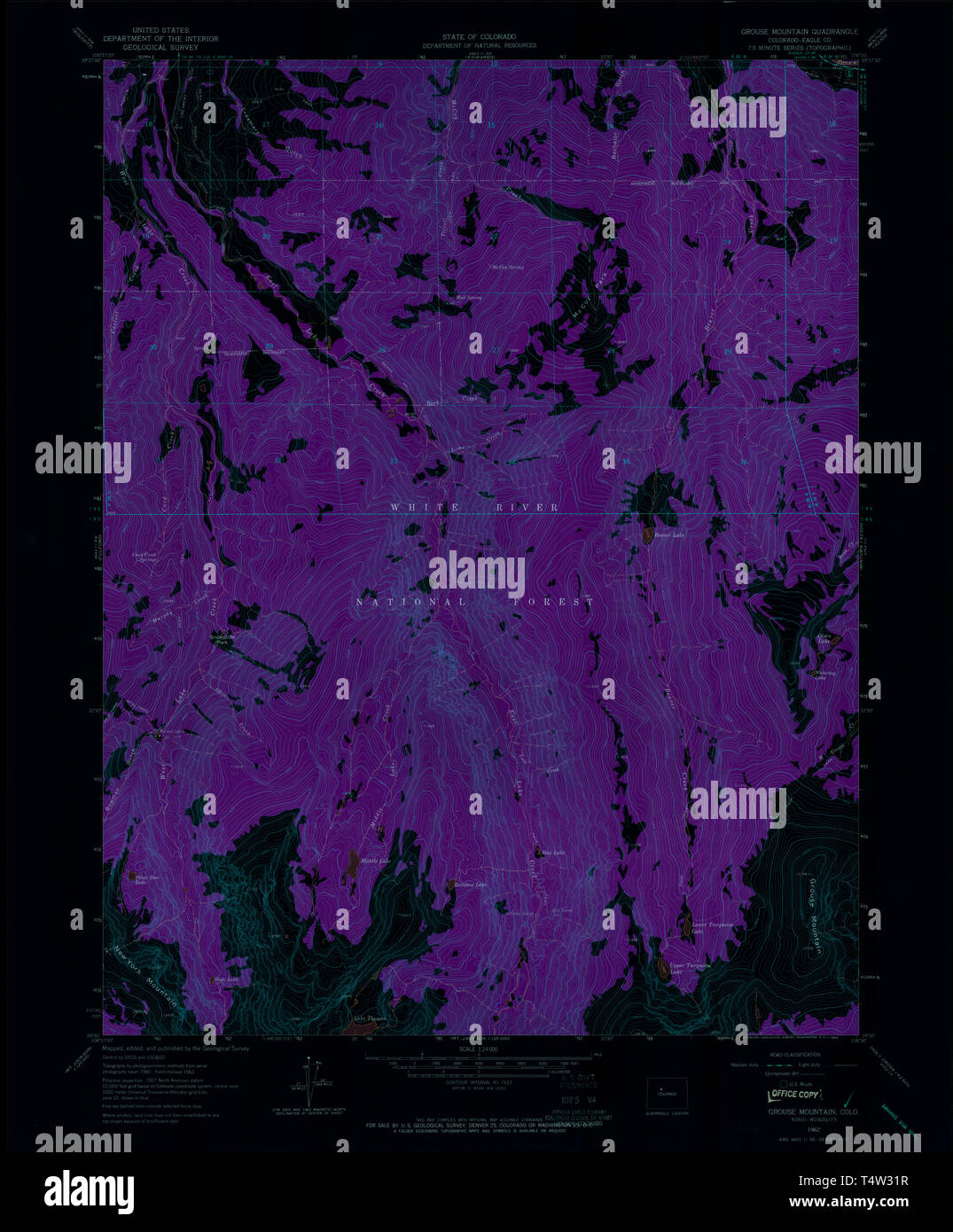 Map of grouse mountain hi-res stock photography and images - Alamy