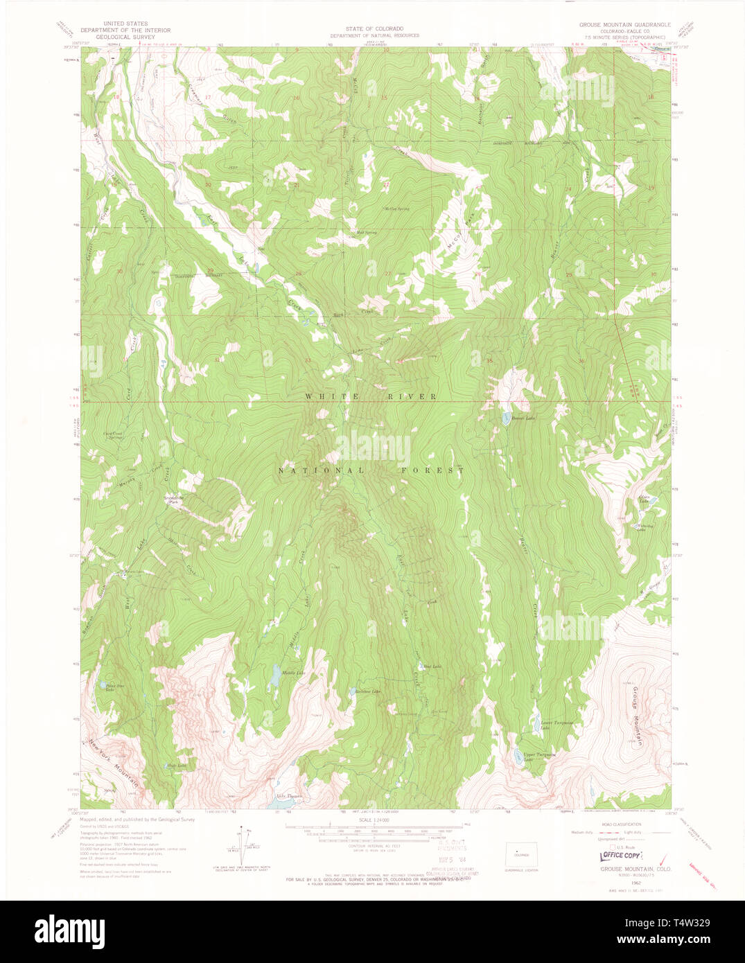 Map of grouse mountain hi-res stock photography and images - Alamy