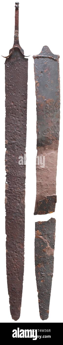 A Central European Celtic long sword, middle La Tène period, 3rd/2nd ...