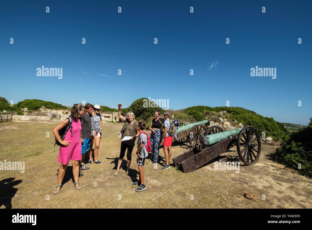 castillo de San Felipe, siglo XVI ,boca del puerto de Mahón, municipio ...