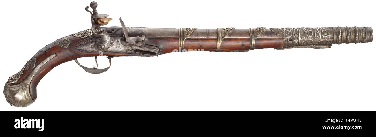 Ottoman flintlock pistol circa 1800 hi-res stock photography and images ...