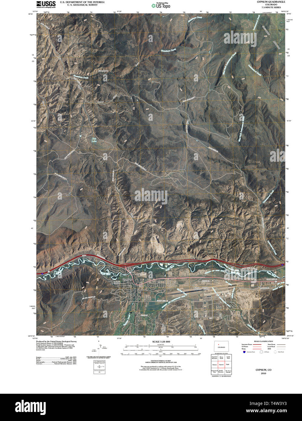 Map of gypsum hi-res stock photography and images - Alamy