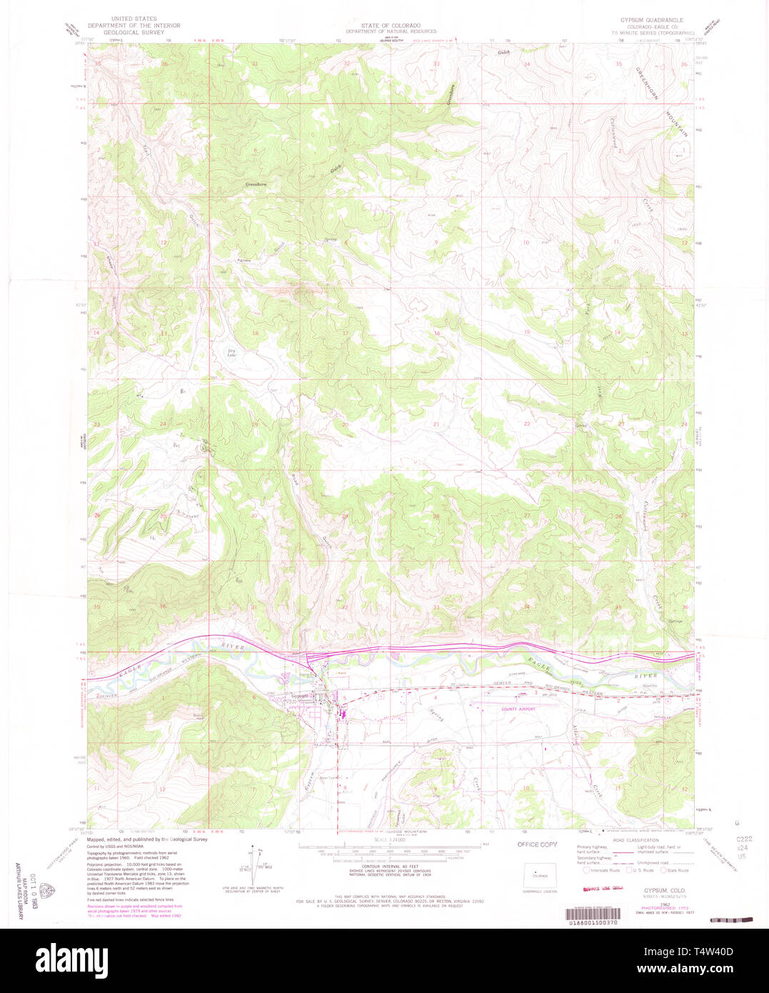 Map of gypsum hi-res stock photography and images - Alamy