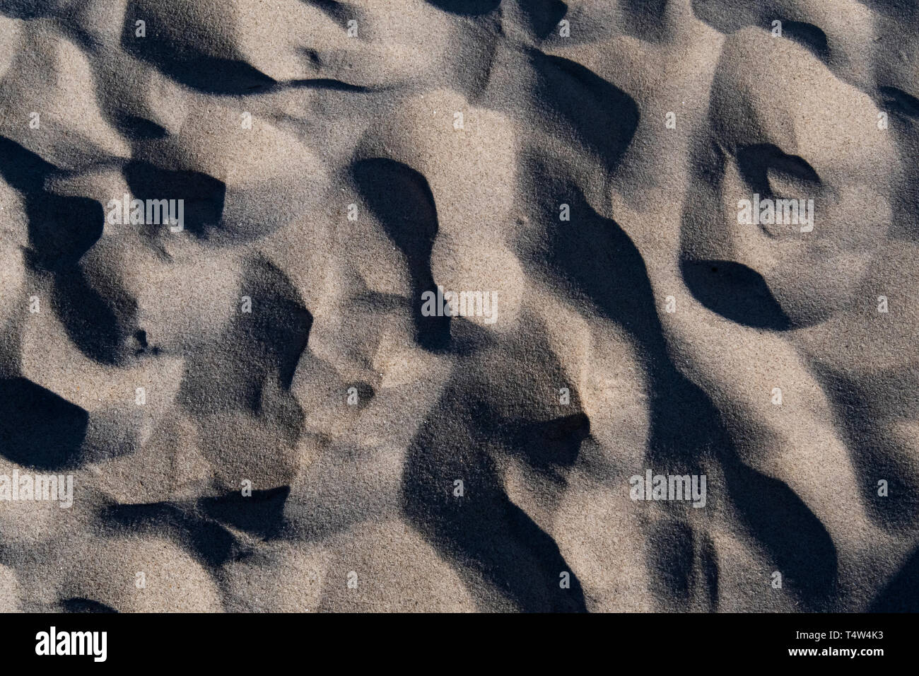 Beach sand pattern Stock Photo - Alamy