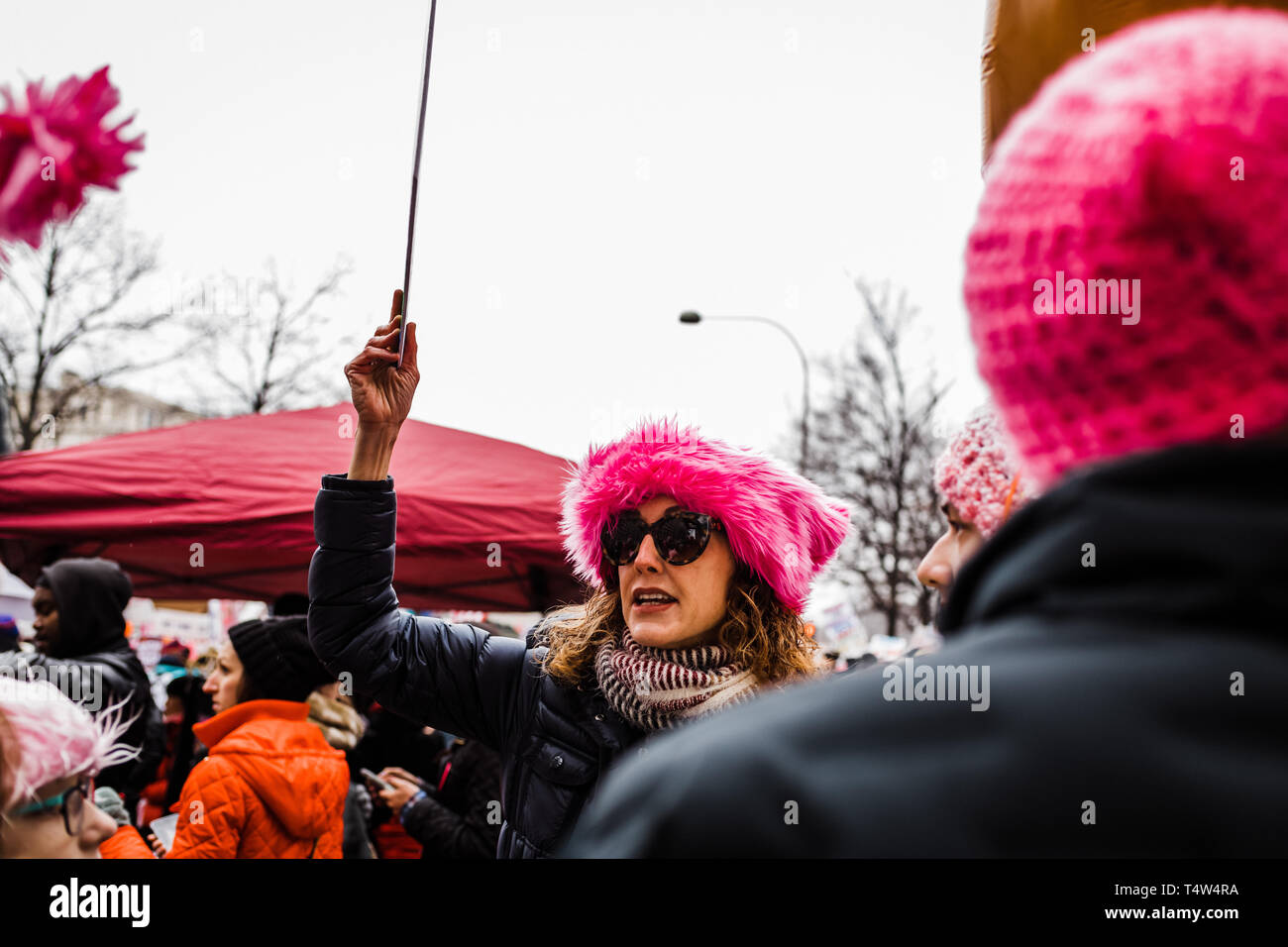 Women's March 2019 Washington, DC Stock Photo - Alamy