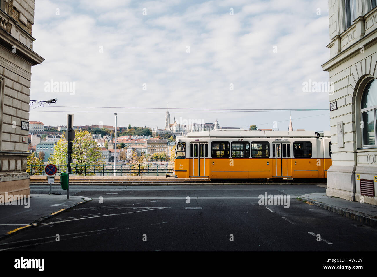 Budapest tram 2 hi-res stock photography and images - Alamy