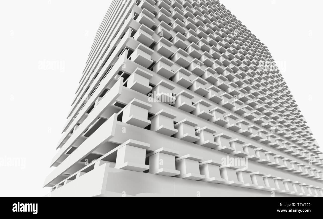 3d model multi storey hi-res stock photography and images - Alamy