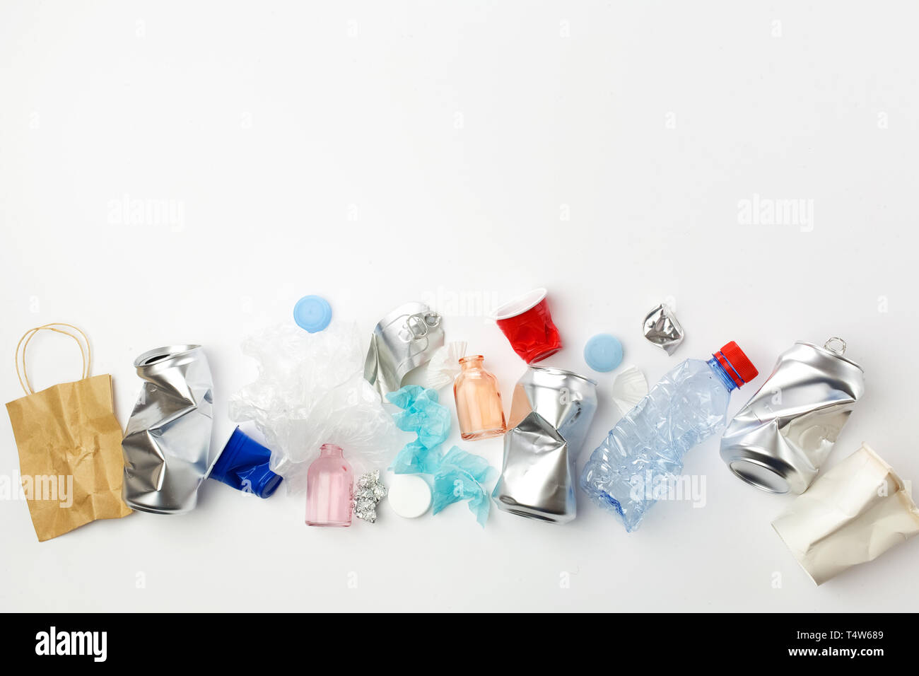 sorting of garbage types. Waste management concept Stock Photo - Alamy