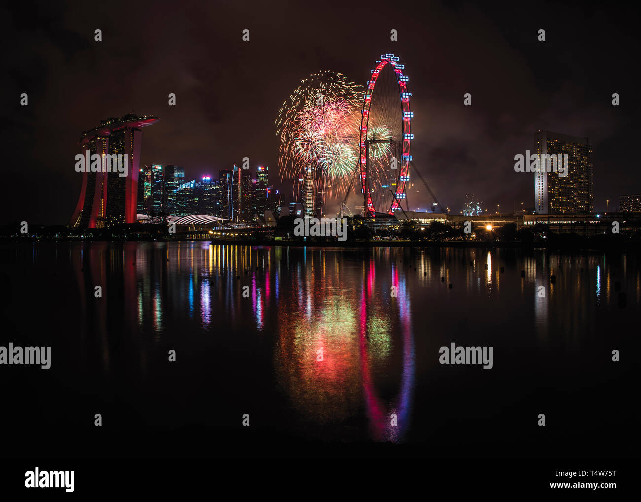 2018 fireworks hi-res stock photography and images - Alamy