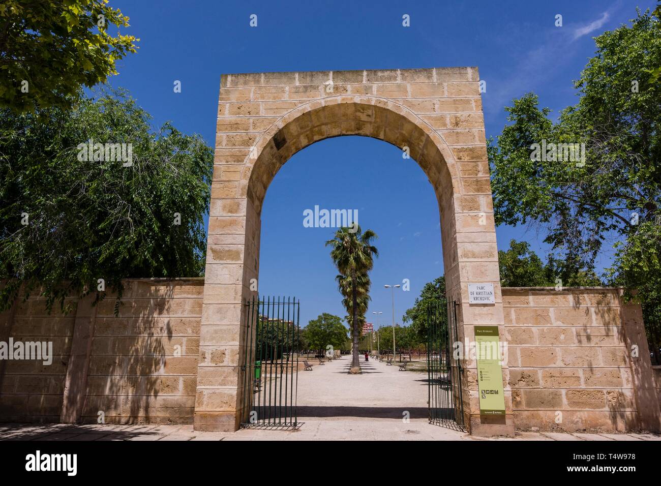 Krekovic park, Polygon Levante, opened in 1990 and named in honor of ...