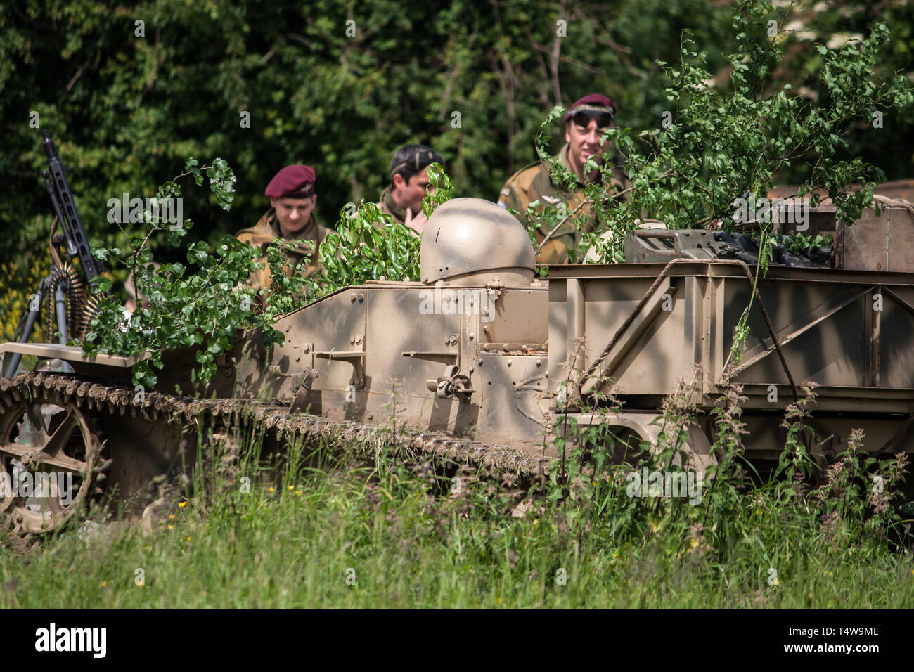 World War Two D Day Anniversary Commemorations, Normandy France Stock ...