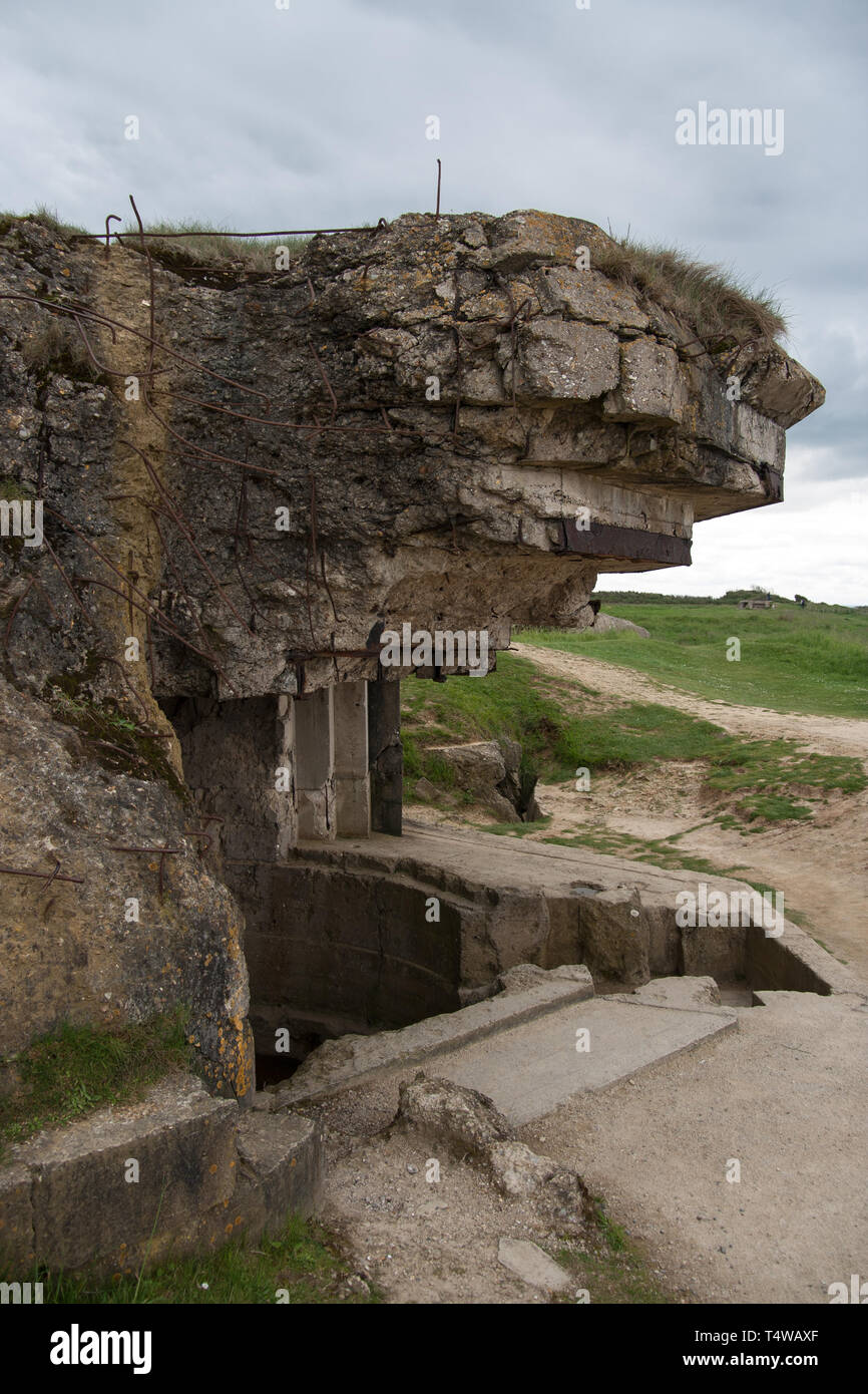 German fortifications d day hi-res stock photography and images - Alamy