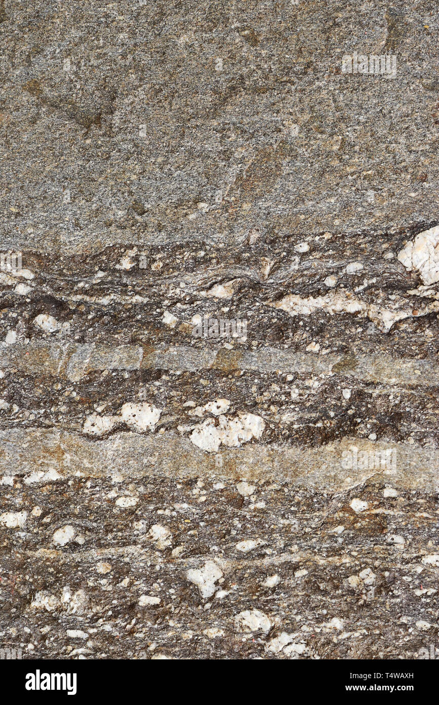 Gneiss stone texture - background Stock Photo - Alamy