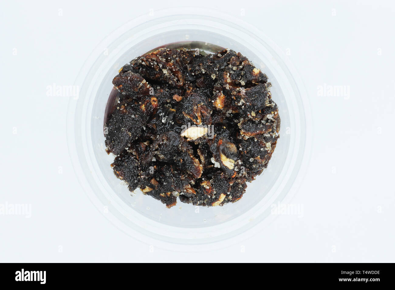 dry tamarind with sugar isolated on white background Stock Photo - Alamy