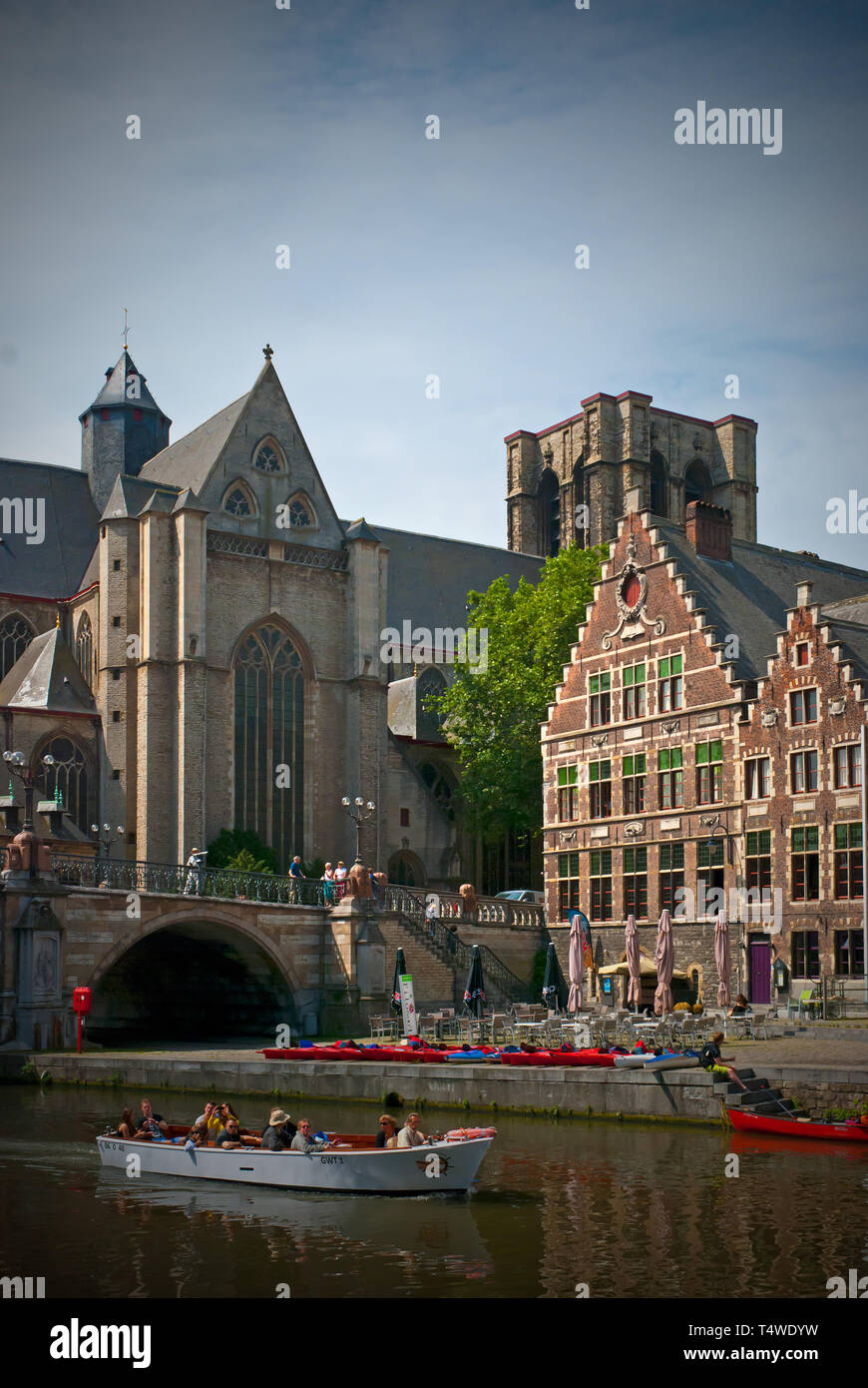 River scheldt in ghent hi-res stock photography and images - Alamy