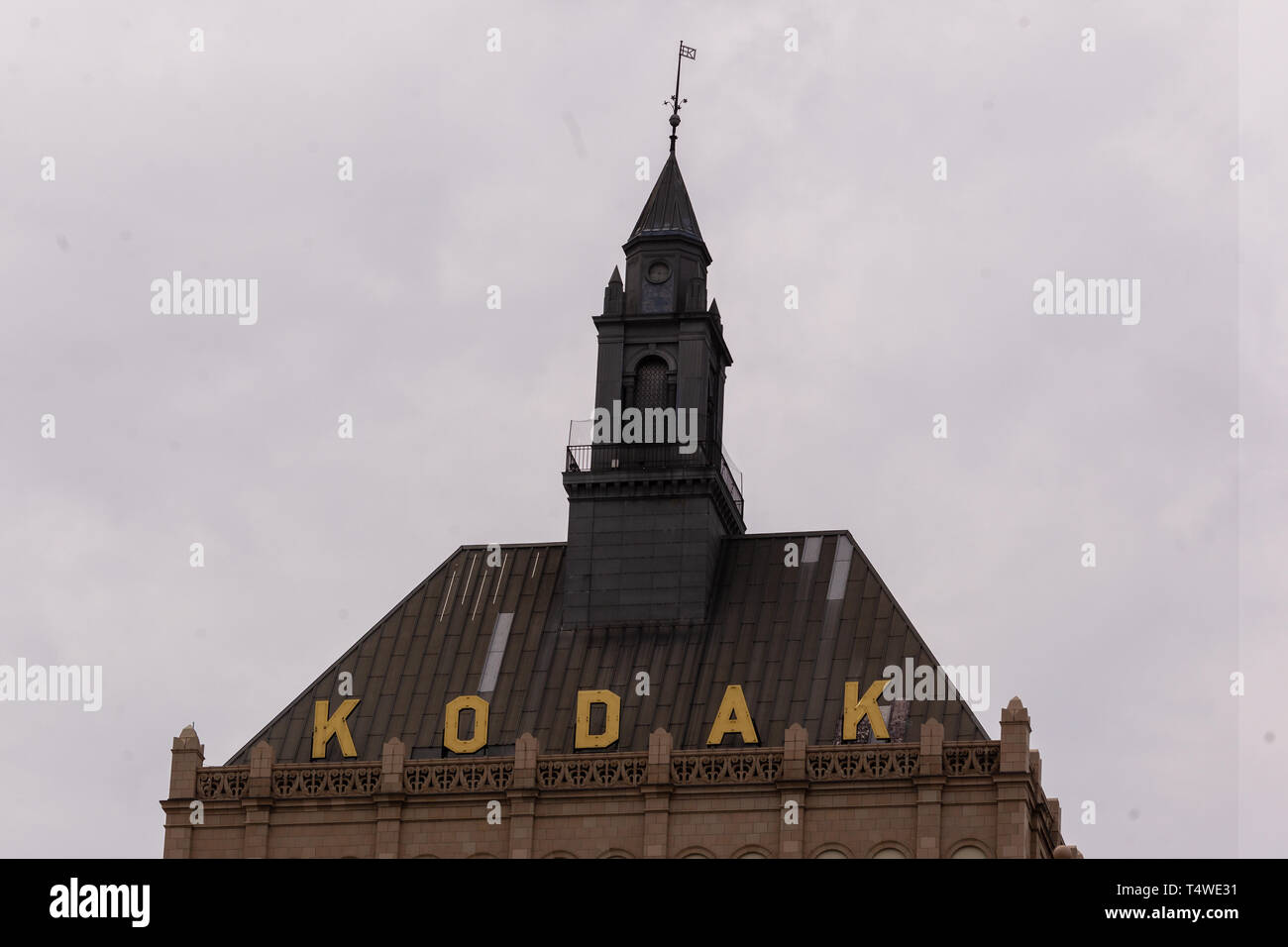Rochester, USA. 18 Apr, 2019. Building, exterior at The World ...
