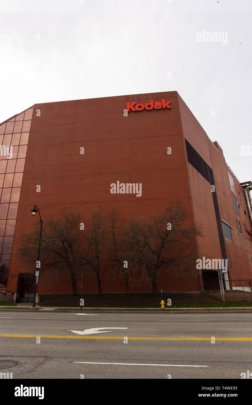 Rochester, USA. 18 Apr, 2019. Building, exterior at The World ...