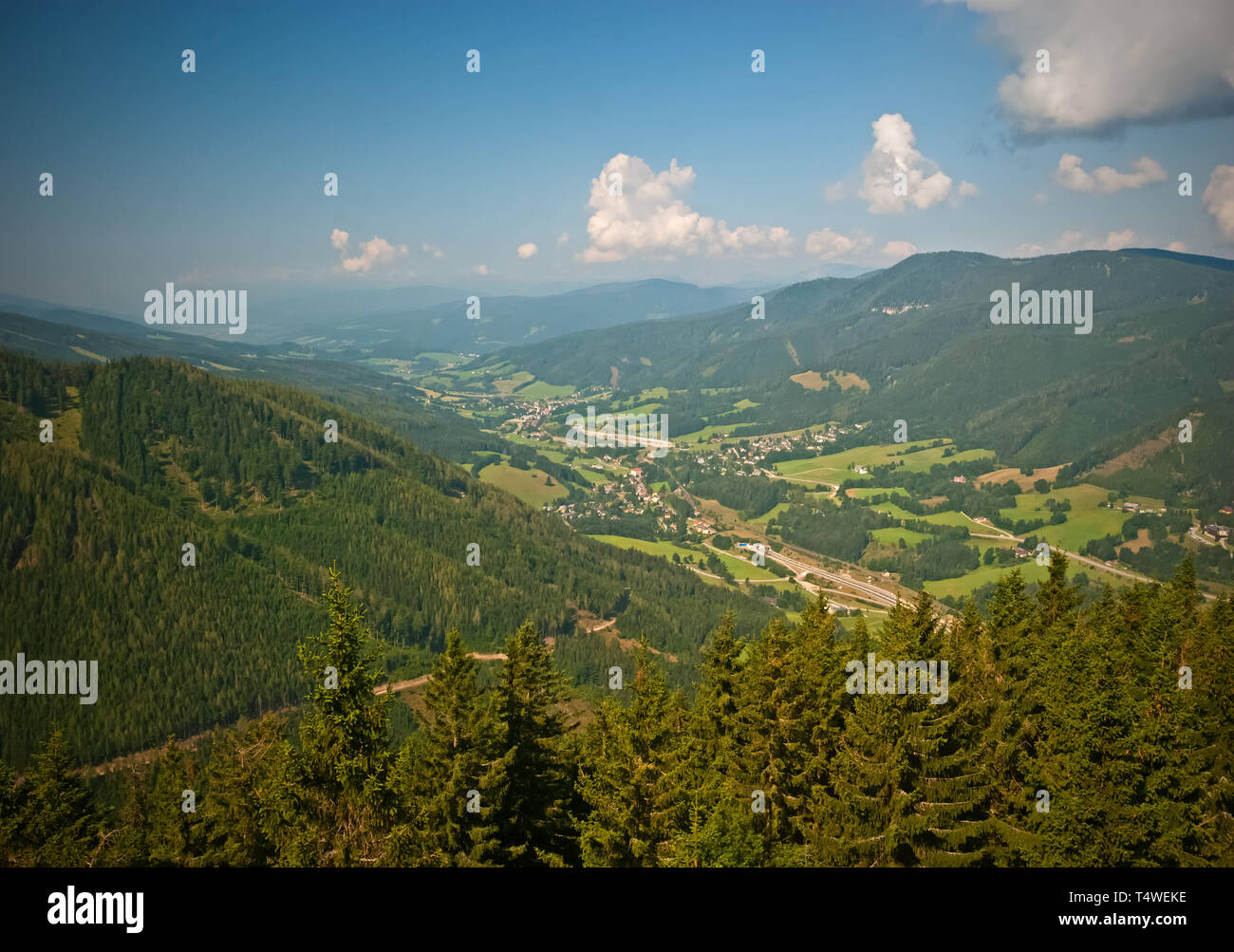The Austrian Countryside Stock Photo - Alamy