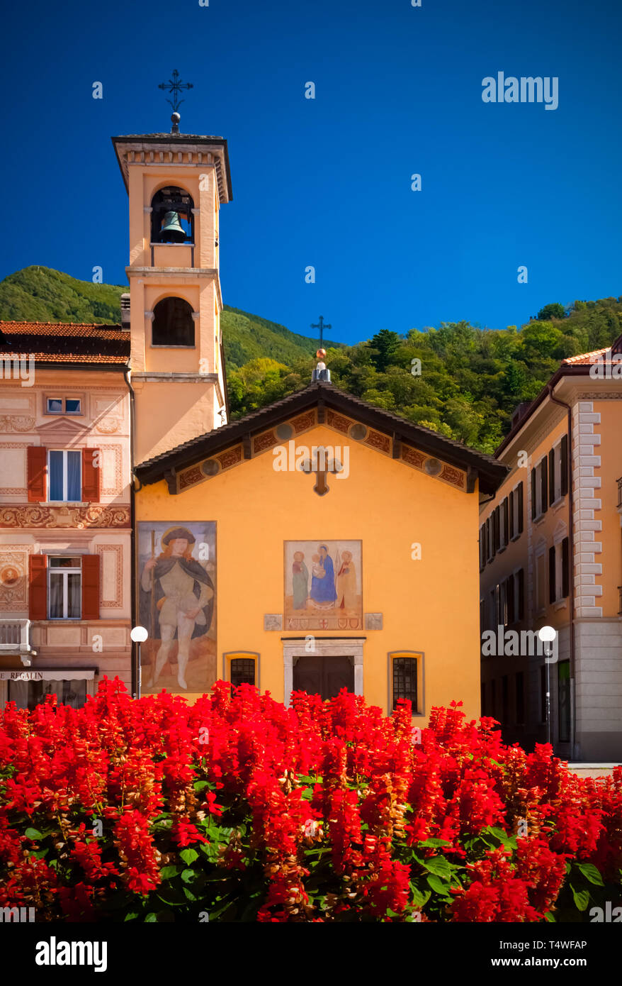 Castelgrande in Switzerland Stock Photo - Alamy