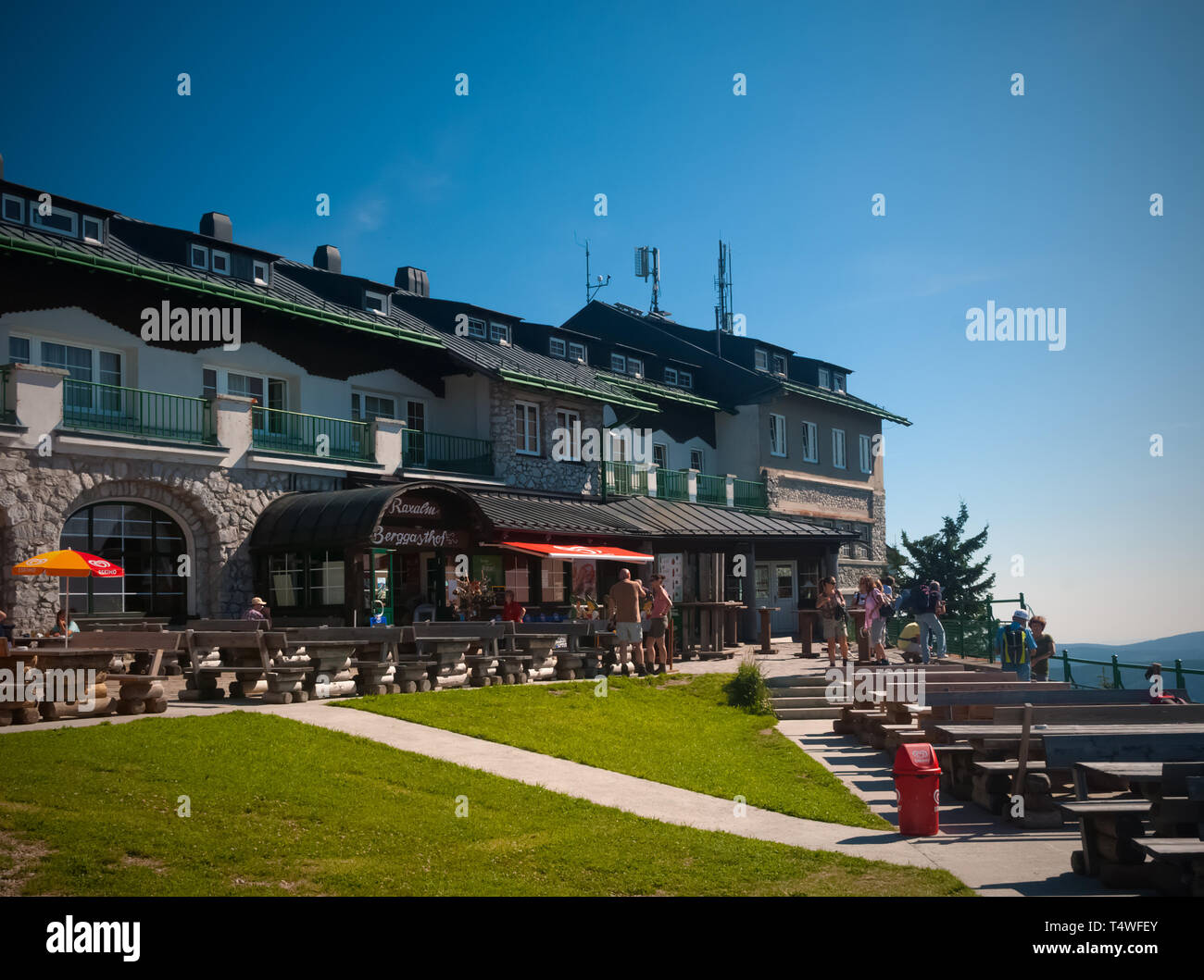 Hiking in the Raxalpe, Lower Austria Stock Photo - Alamy
