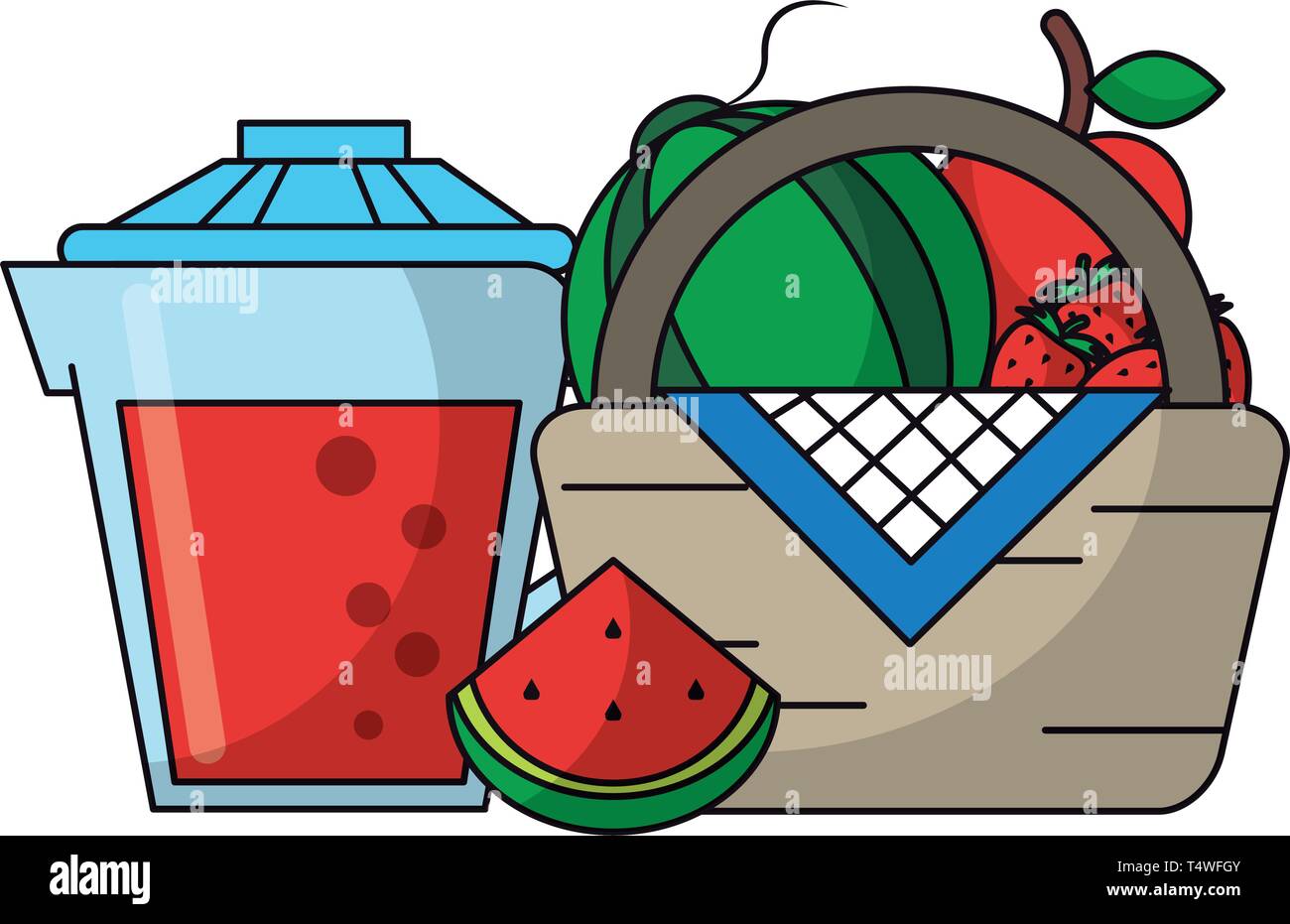 Healthy food cartoons Stock Vector Image & Art - Alamy