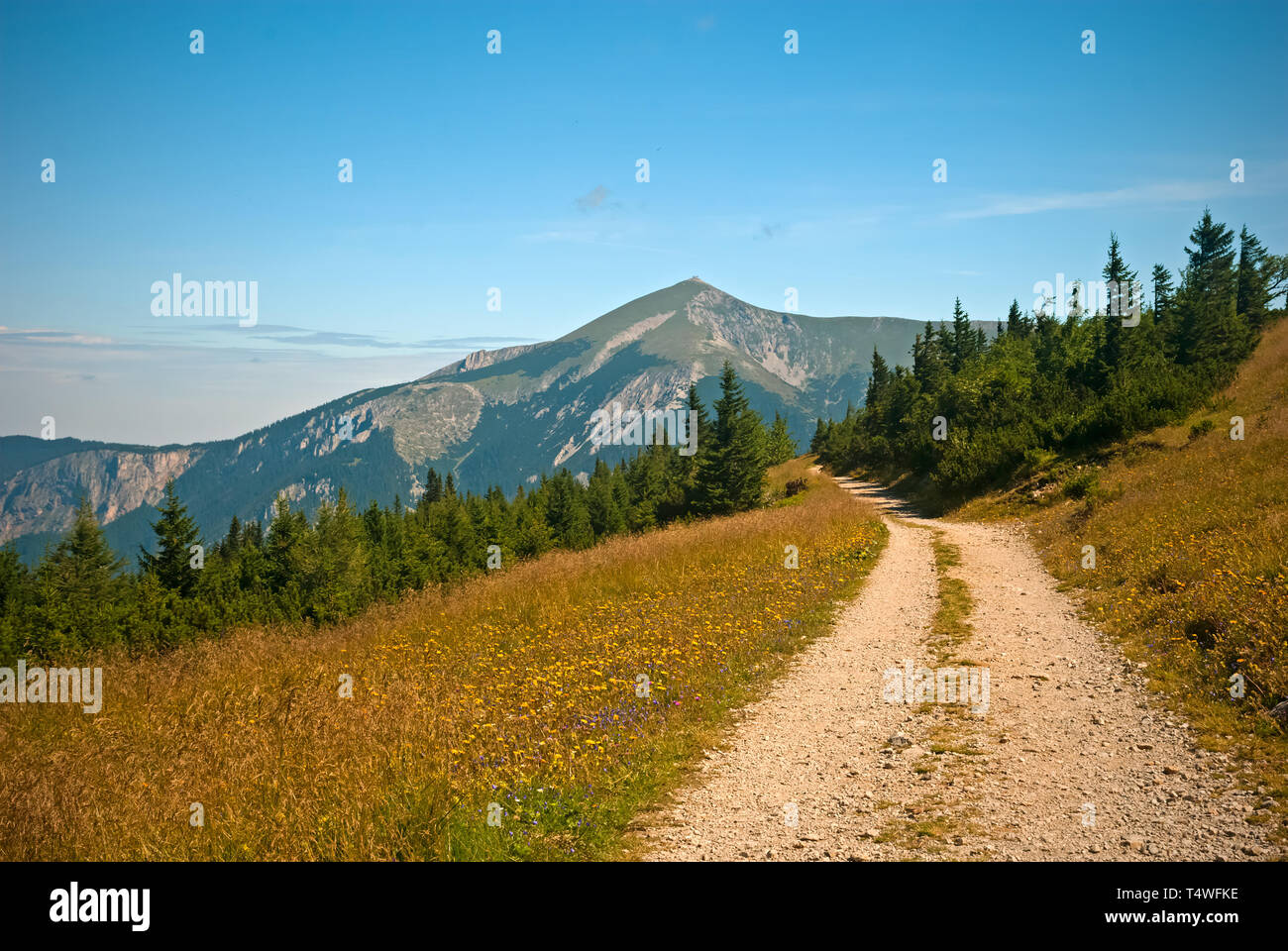 Hiking in the Raxalpe, Lower Austria Stock Photo - Alamy