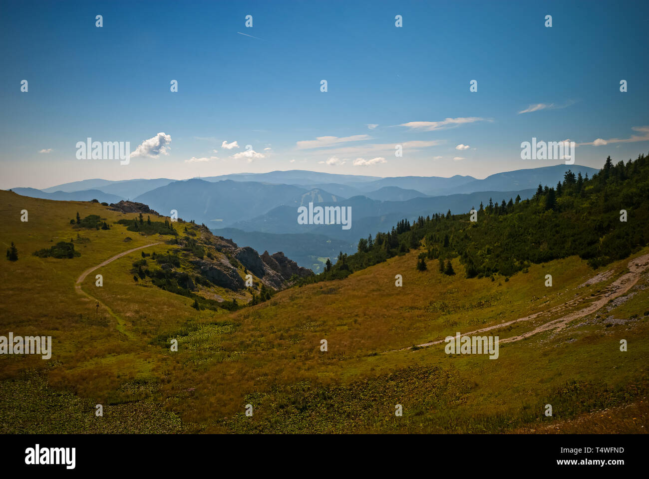 Hiking in the Raxalpe, Lower Austria Stock Photo - Alamy