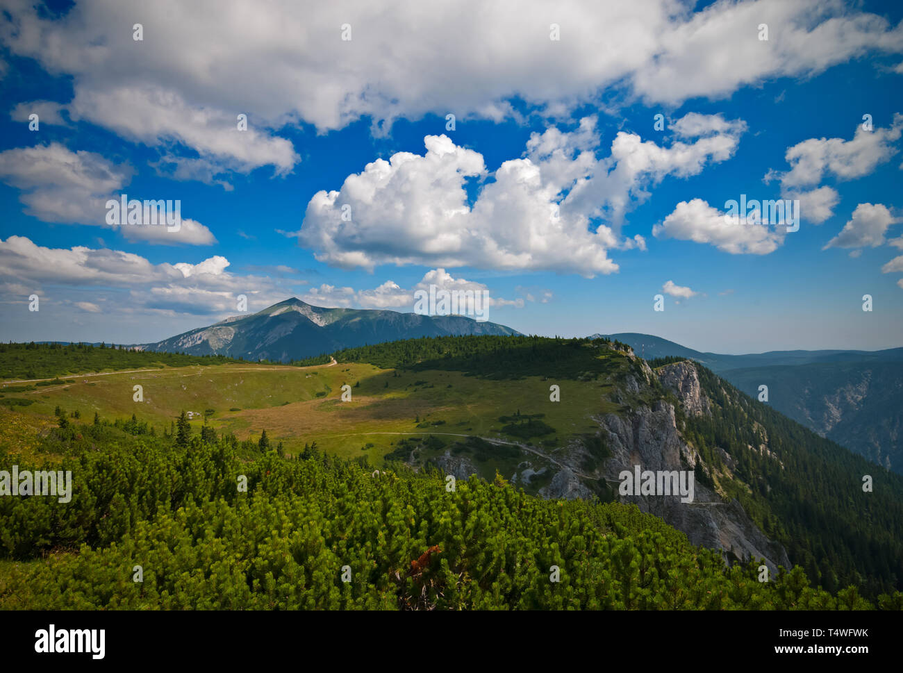Hiking in the Raxalpe, Lower Austria Stock Photo - Alamy