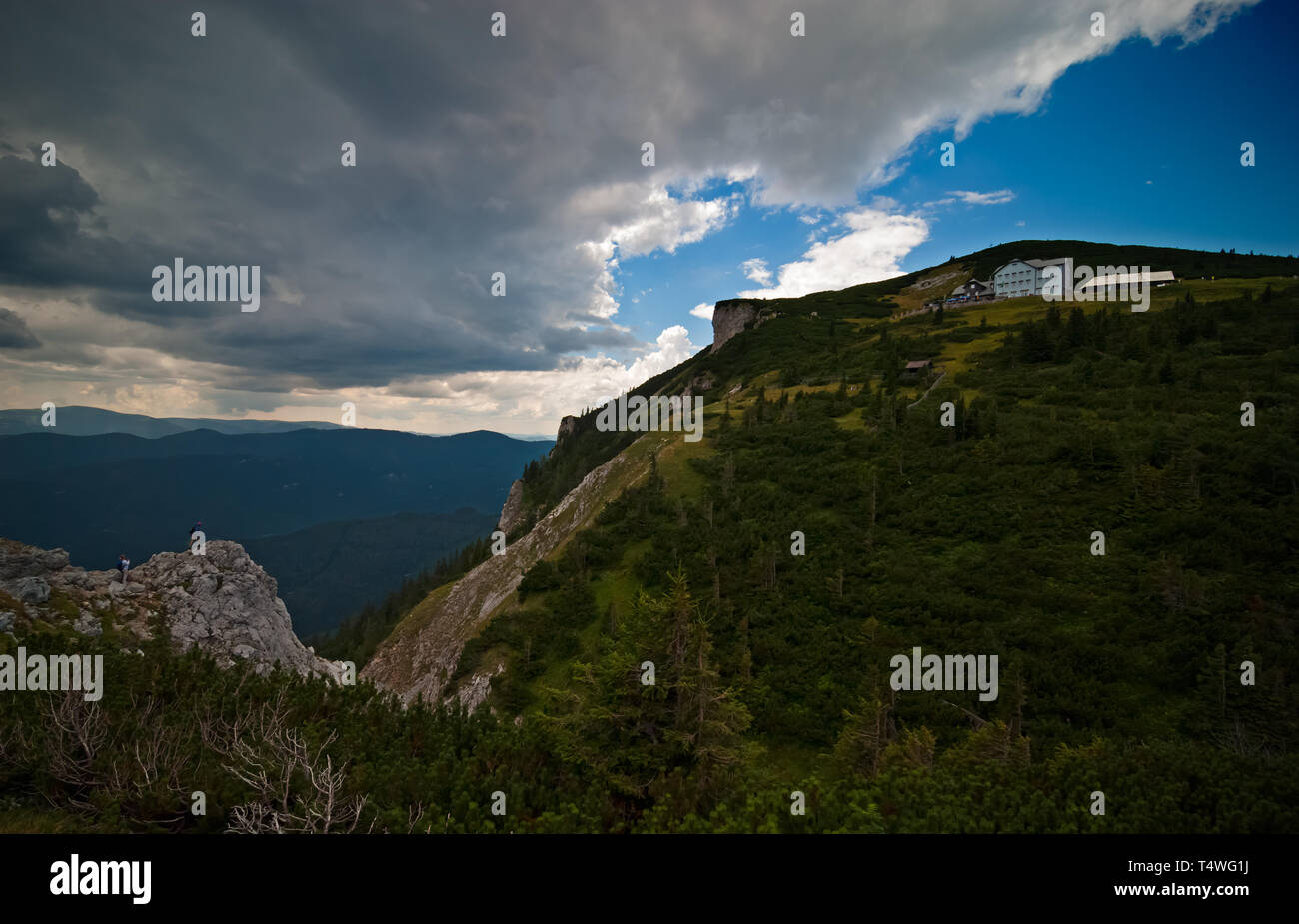 Hiking in the Raxalpe, Lower Austria Stock Photo - Alamy