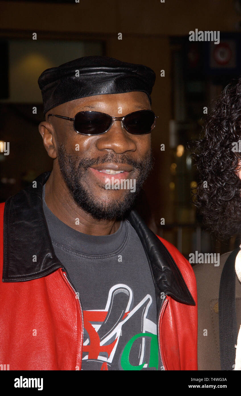 LOS ANGELES, CA. February 13, 2005: Singer ISAAC HAYES at the world ...