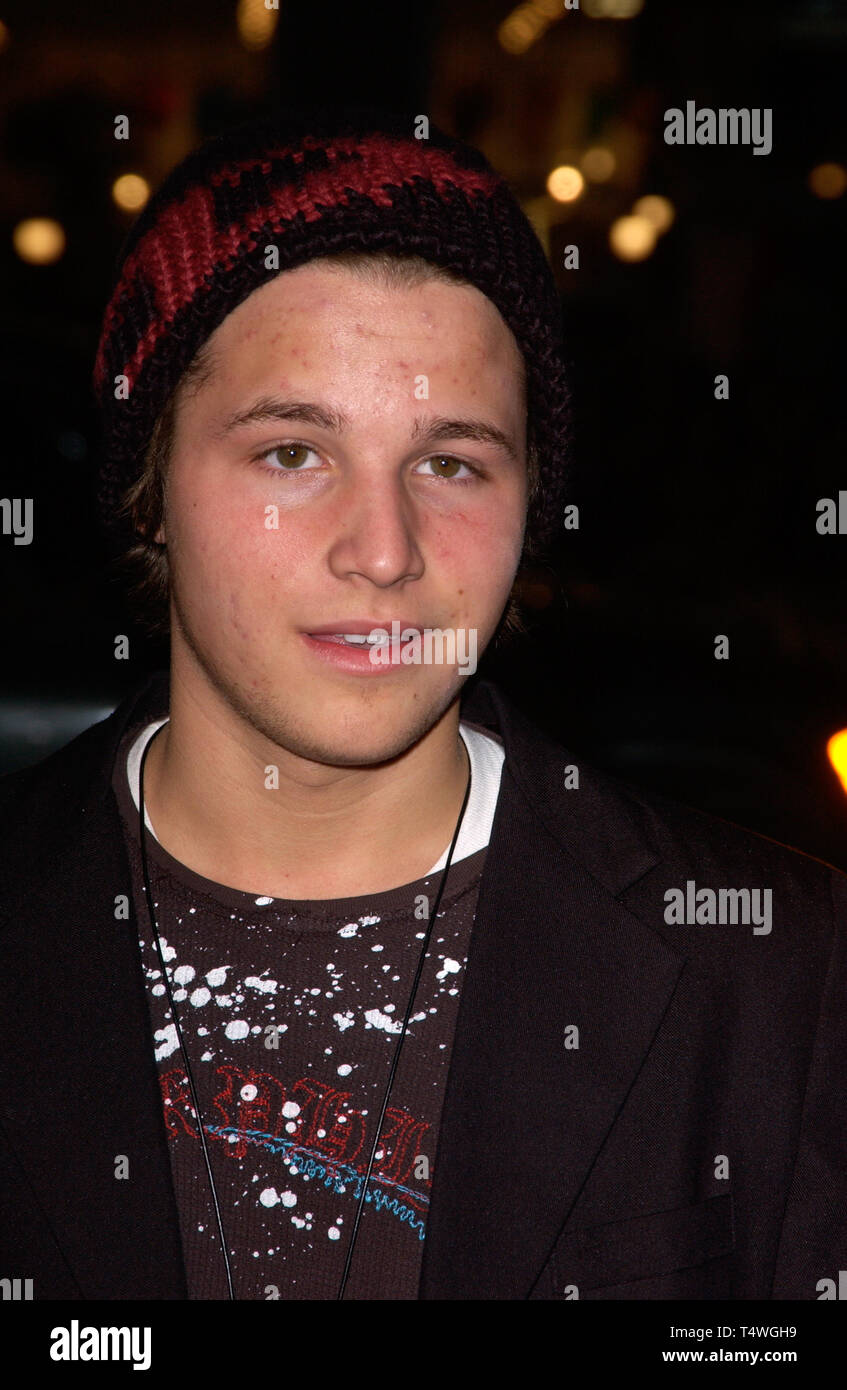 LOS ANGELES, CA. February 16, 2005: Actor SHAWN PYFROM at the world ...